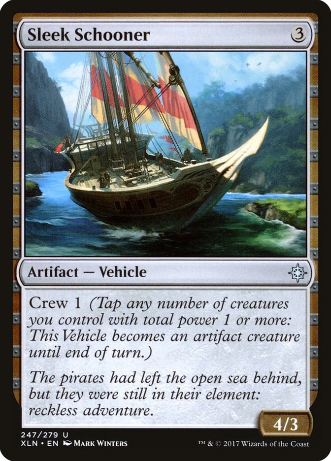 Sleek Schooner - Ixalan - Magic: The Gathering