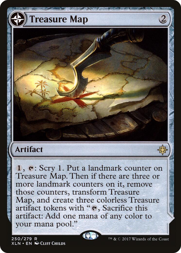 Treasure Map - Ixalan - Magic: The Gathering