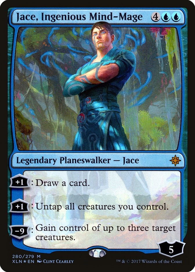 Jace, Ingenious Mind-Mage - Ixalan - Magic: The Gathering