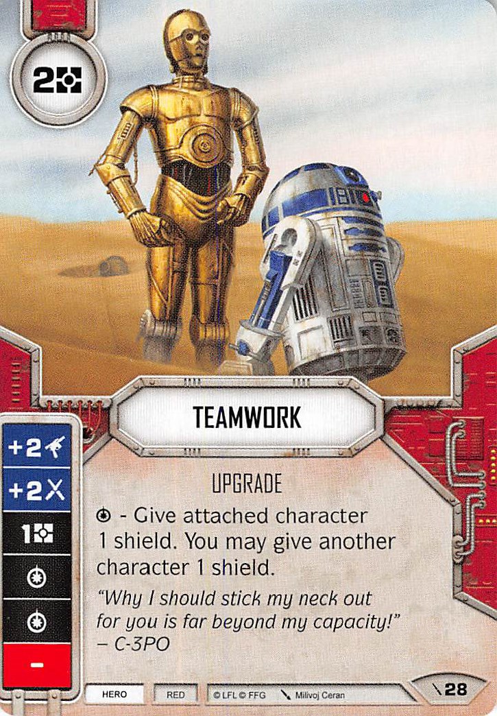 Teamwork - Two-Player Game - Star Wars: Destiny