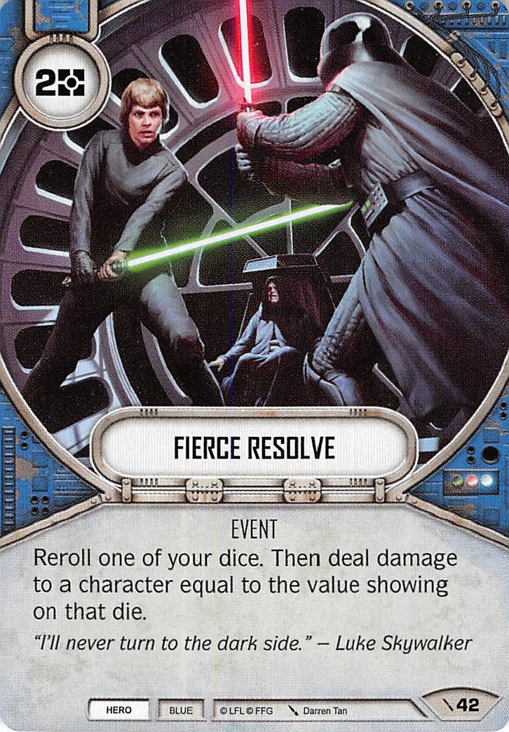 Fierce Resolve - Two-Player Game - Star Wars: Destiny