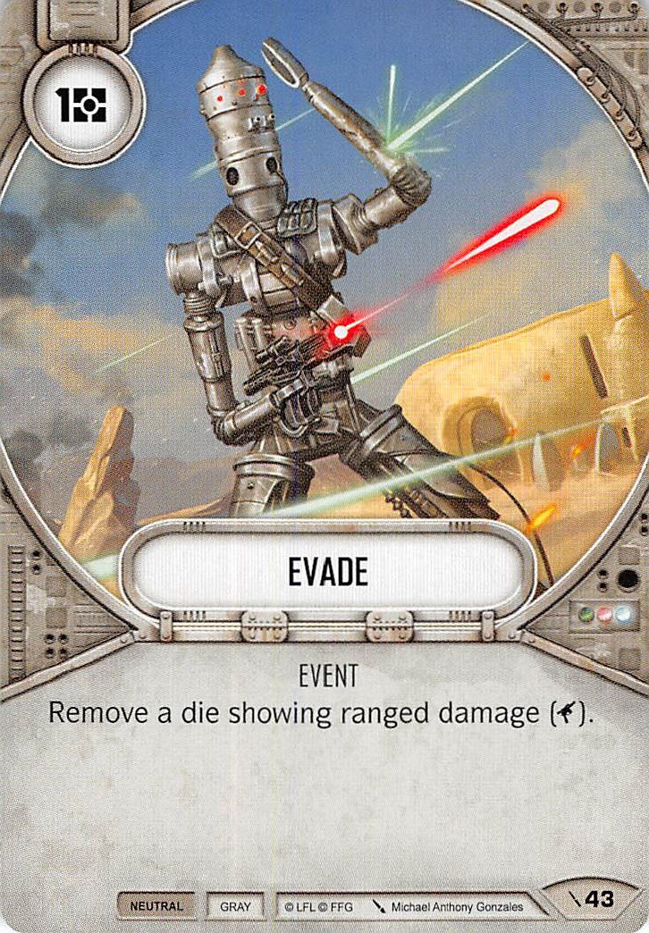Evade - Two-Player Game - Star Wars: Destiny