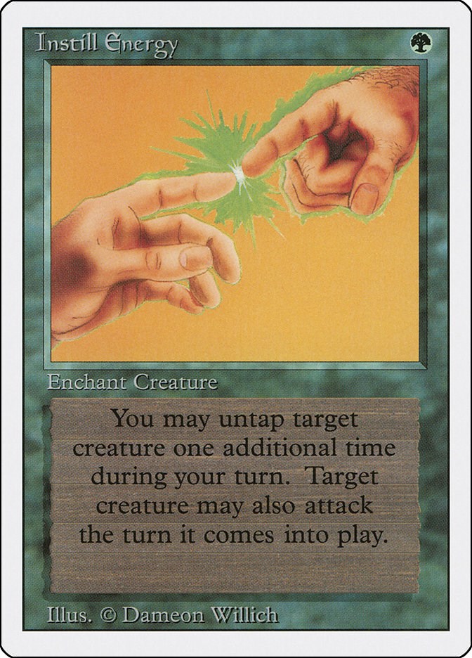 Instill Energy - Revised Edition - Magic: The Gathering
