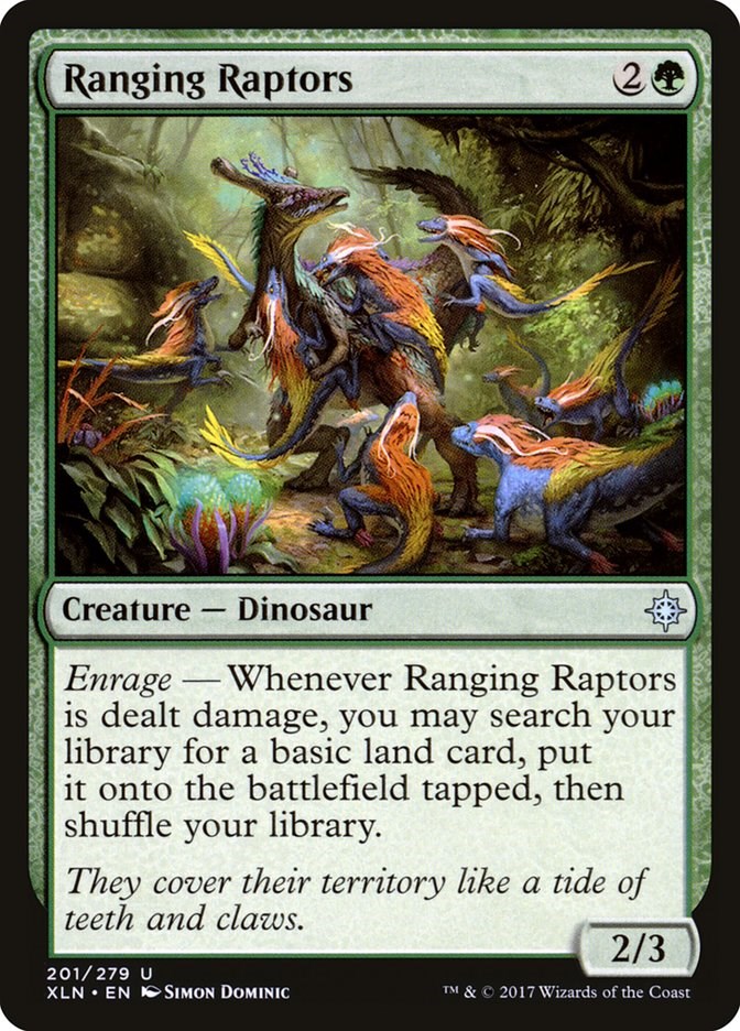 Ranging Raptors - Ixalan - Magic: The Gathering