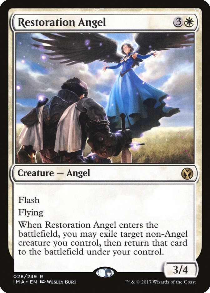 Restoration Angel - Iconic Masters - Magic: The Gathering
