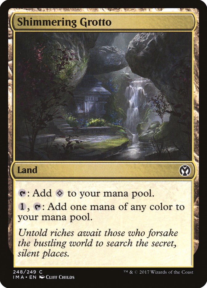Shimmering Grotto - Iconic Masters - Magic: The Gathering