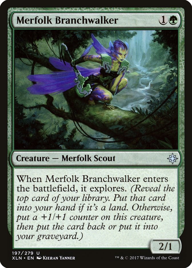 Merfolk Branchwalker - Ixalan - Magic: The Gathering