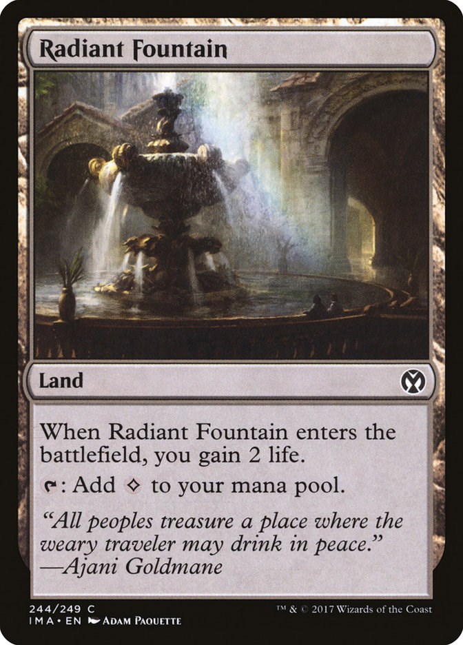 Radiant Fountain - Iconic Masters - Magic: The Gathering