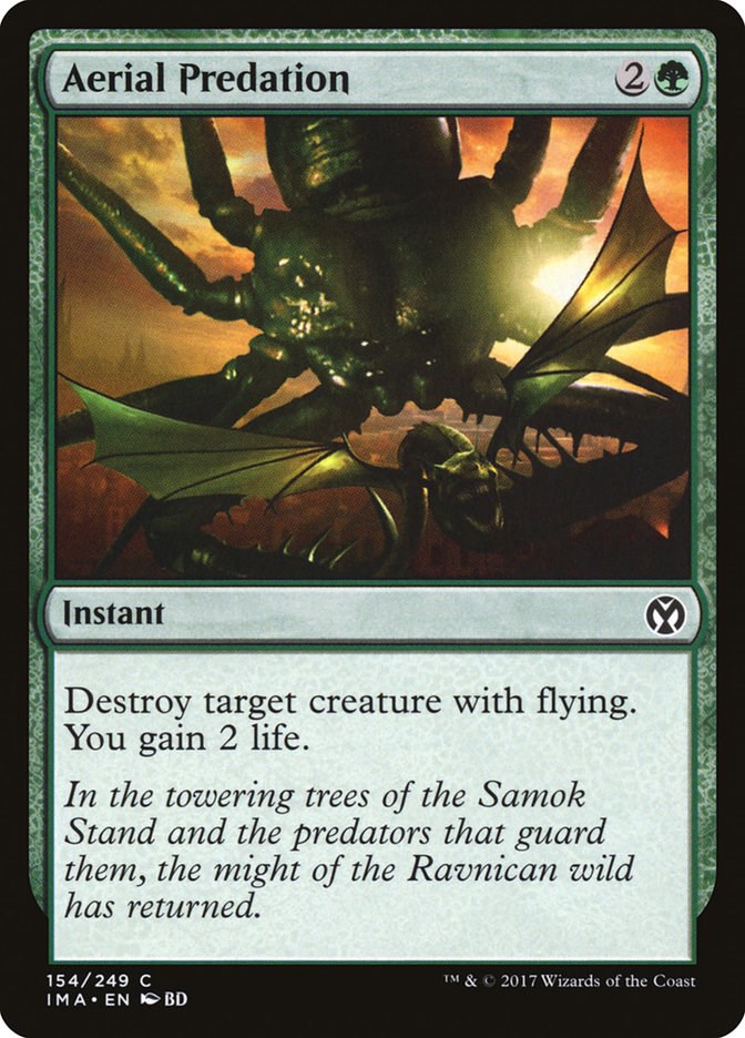 Aerial Predation - Iconic Masters - Magic: The Gathering