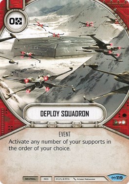 Deploy Squadron - Empire at War - Star Wars: Destiny