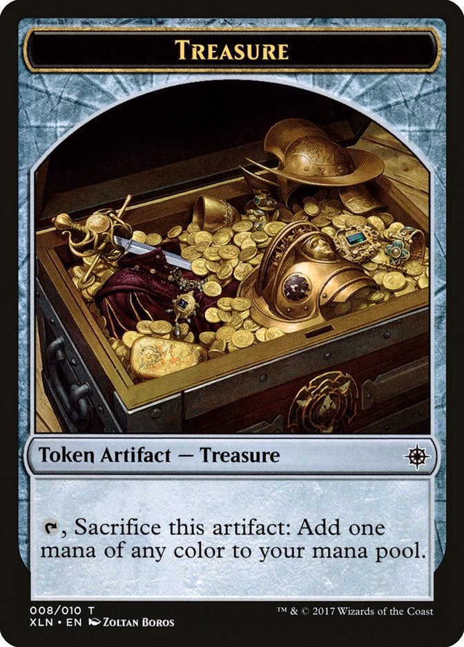 Treasure Token (008) - Ixalan - Magic: The Gathering