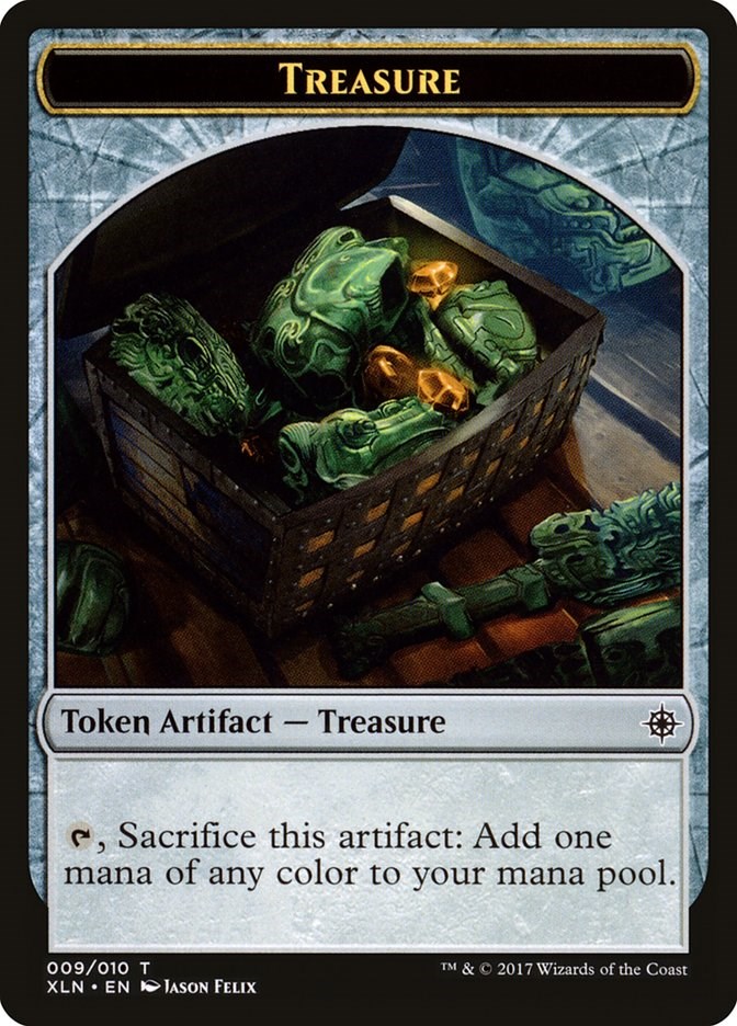 Treasure Token (009) - Ixalan - Magic: The Gathering