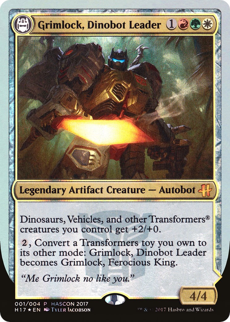 Grimlock, Dinobot Leader // Grimlock, Ferocious King - Media Promos ...