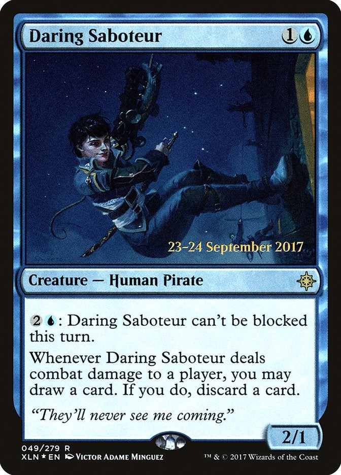 Daring Saboteur - Prerelease Cards - Magic: The Gathering