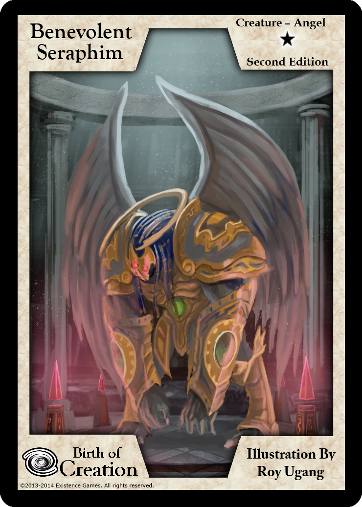 Benevolent Seraphim (Second Edition) - Birth of Creation - Exodus TCG