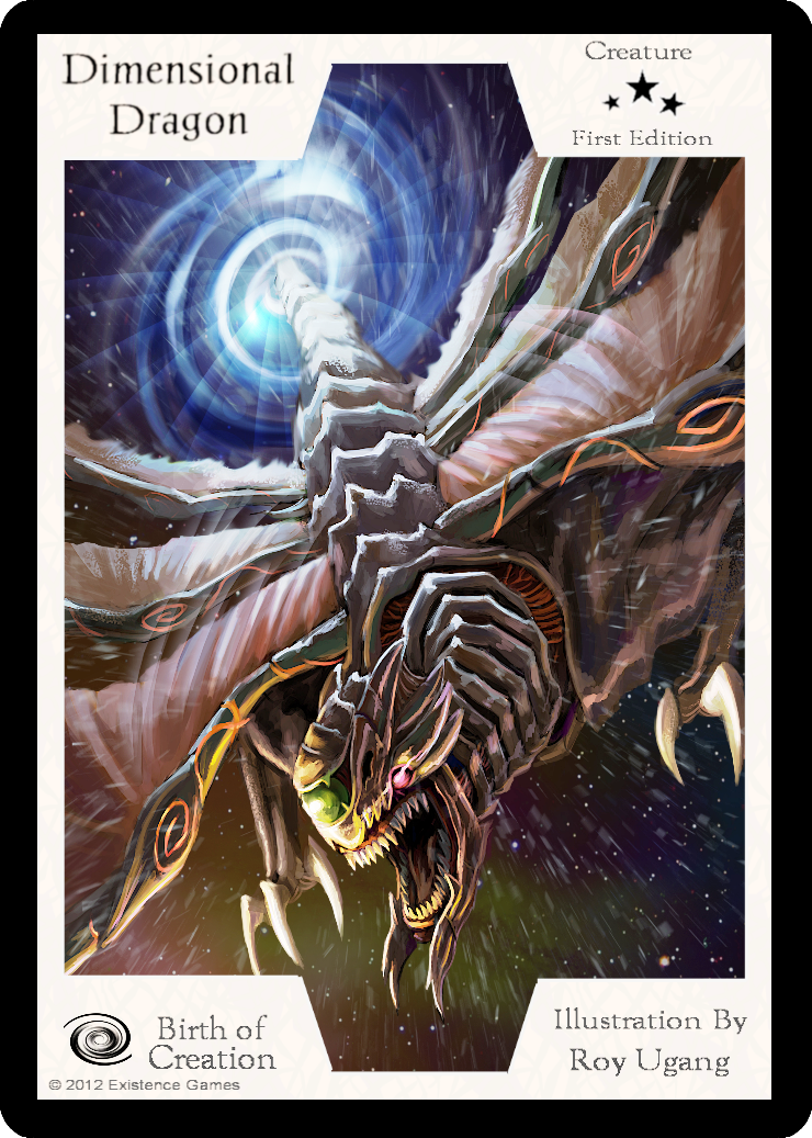 Dimensional Dragon (First Edition) - Birth of Creation - Exodus TCG
