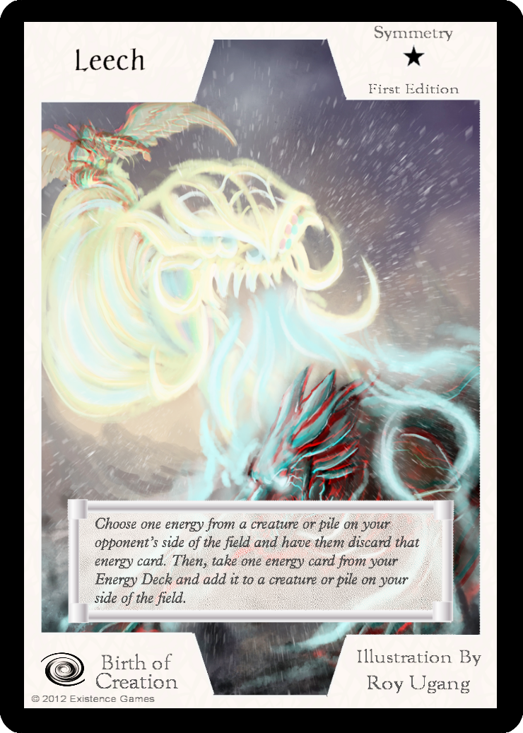 Leech (First Edition) - Birth of Creation - Exodus TCG