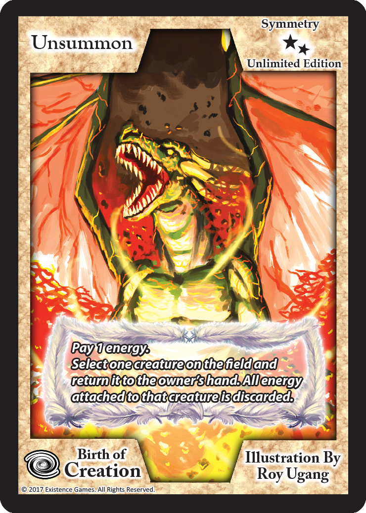 Unsummon (Unlimited Edition) - Birth of Creation - Exodus TCG