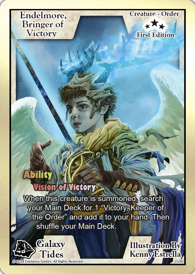 Endelmore, Bringer of Victory (First Edition) - Galaxy Tides - Exodus TCG