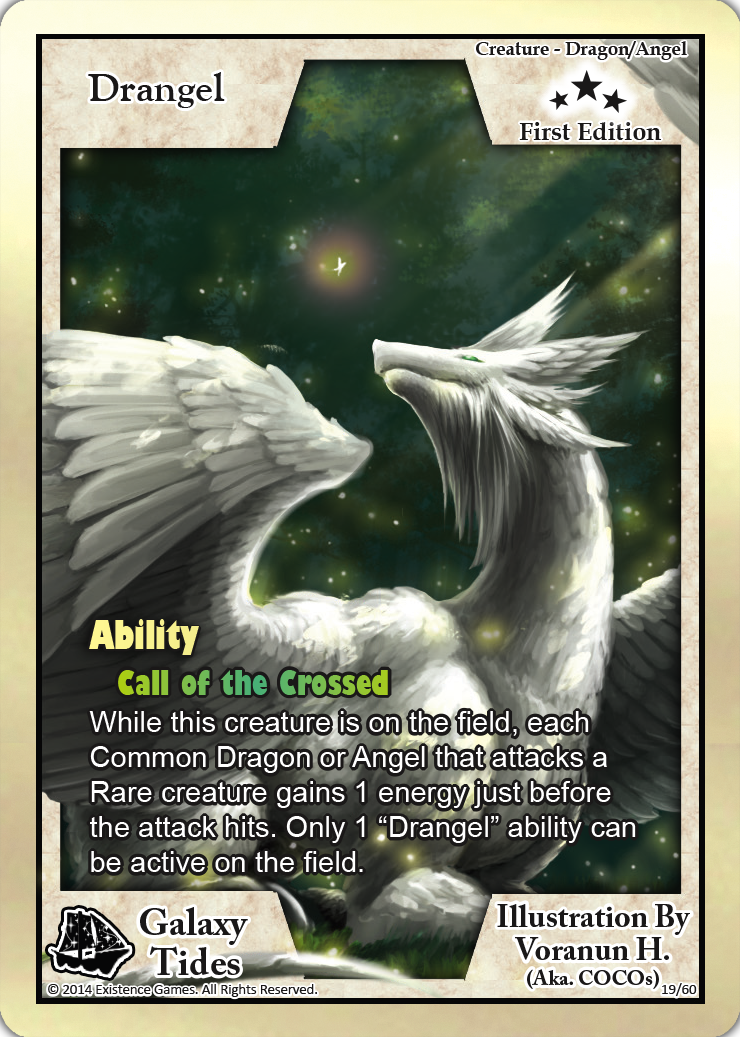 Drangel (First Edition) - Galaxy Tides - Exodus TCG