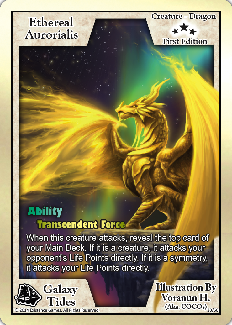 Ethereal Aurorialis (First Edition) - Galaxy Tides - Exodus TCG