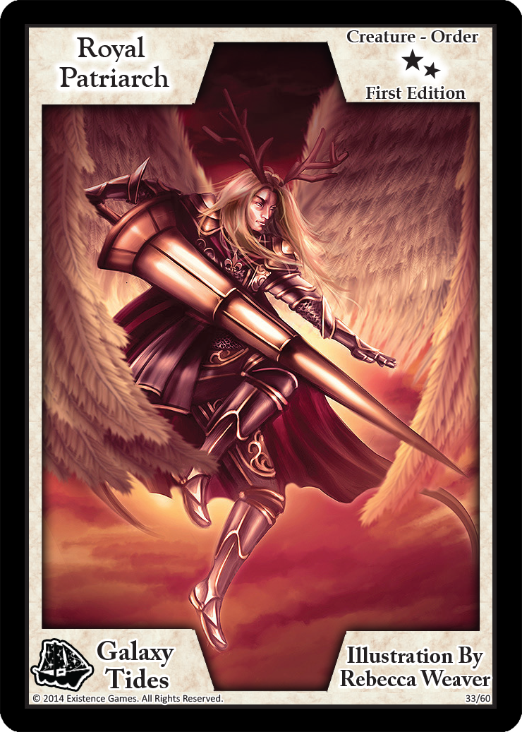 Royal Patriarch (First Edition) - Galaxy Tides - Exodus TCG