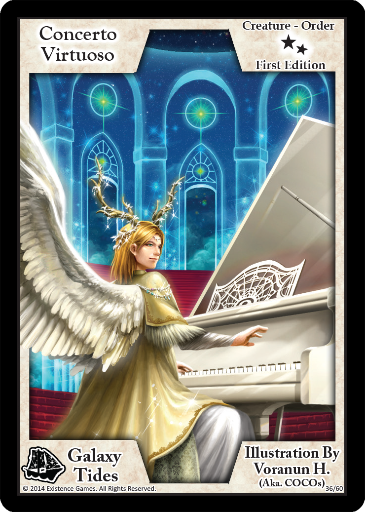 Concerto Virtuoso (First Edition) - Galaxy Tides - Exodus TCG