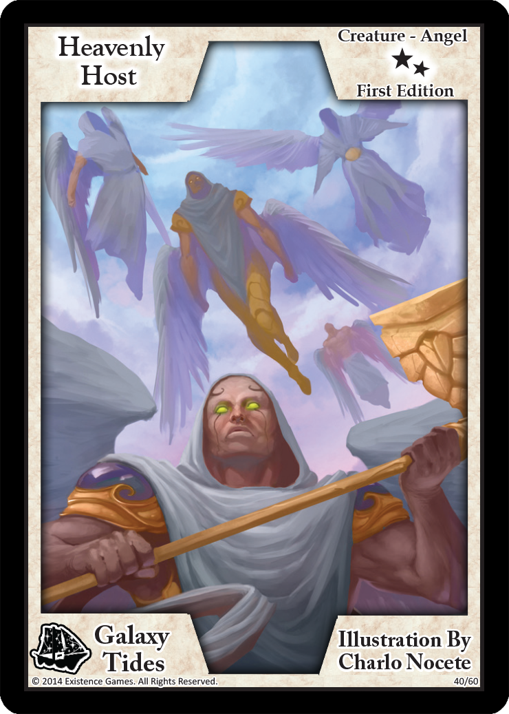 Heavenly Host (First Edition) - Galaxy Tides - Exodus TCG