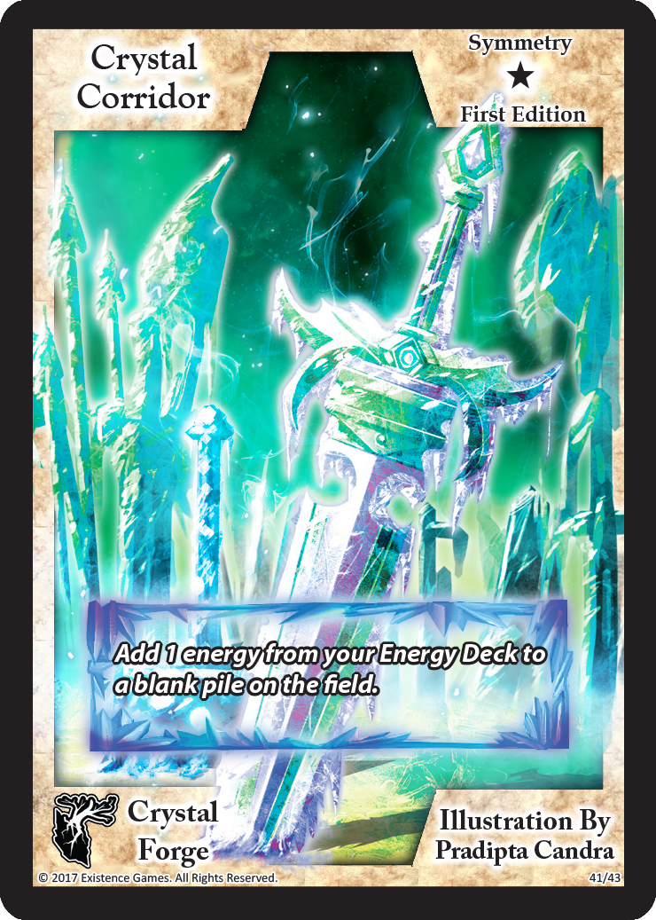 Crystal Corridor (First Edition) - Crystal Forge - Exodus TCG