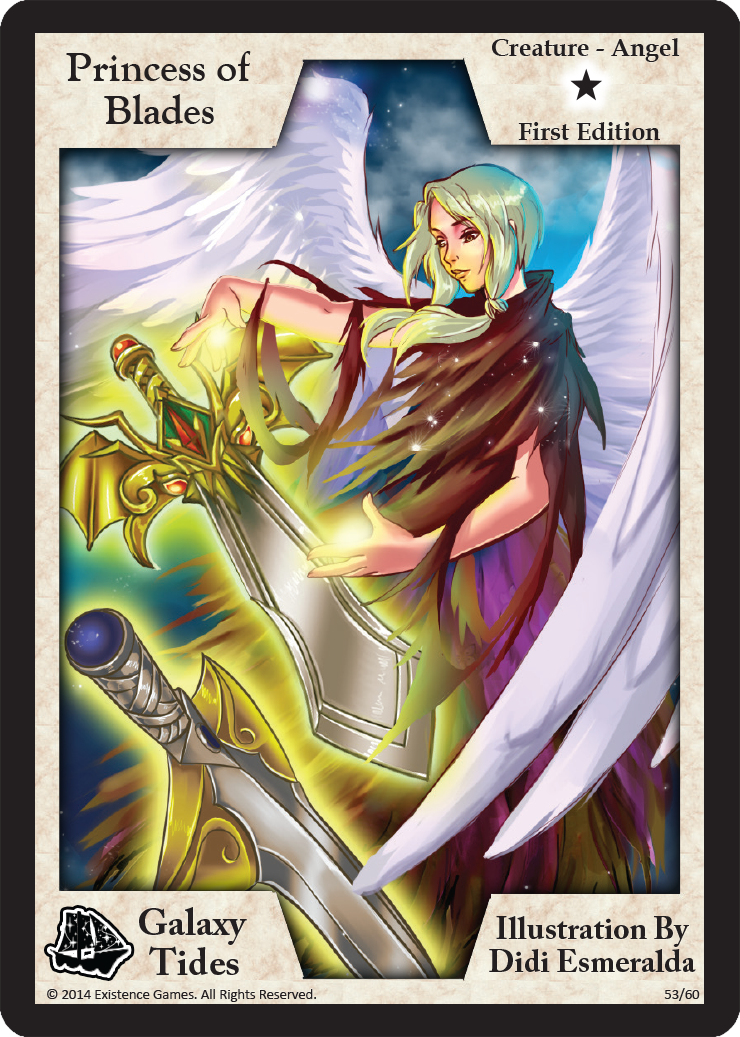 Princess of Blades (First Edition) - Galaxy Tides - Exodus TCG