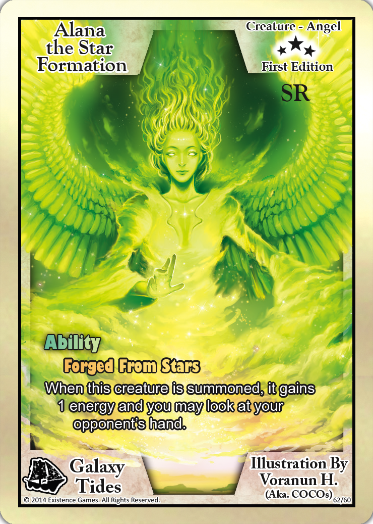 Alana the Star Formation (First Edition) (Secret Rare) - Galaxy Tides ...