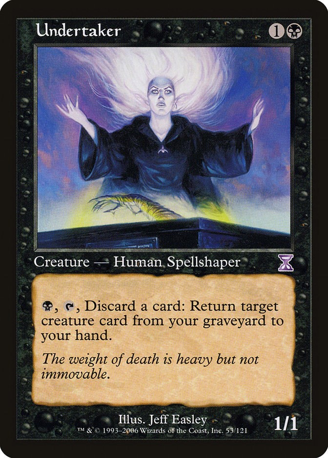 Undertaker - Timeshifted - Magic: The Gathering