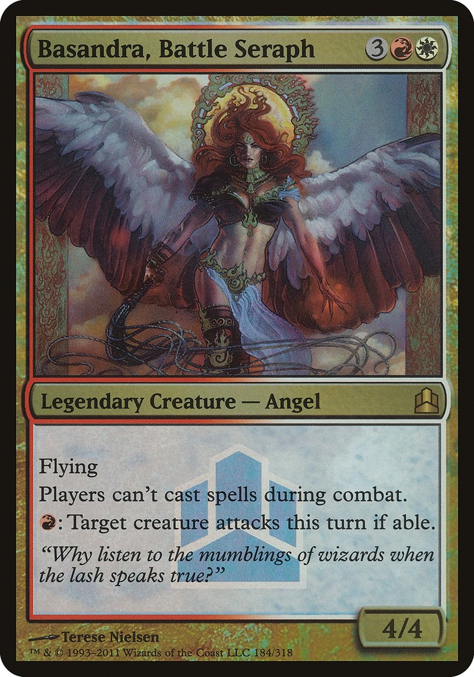 Basandra, Battle Seraph (Commander Launch Promo) - Oversize Cards ...