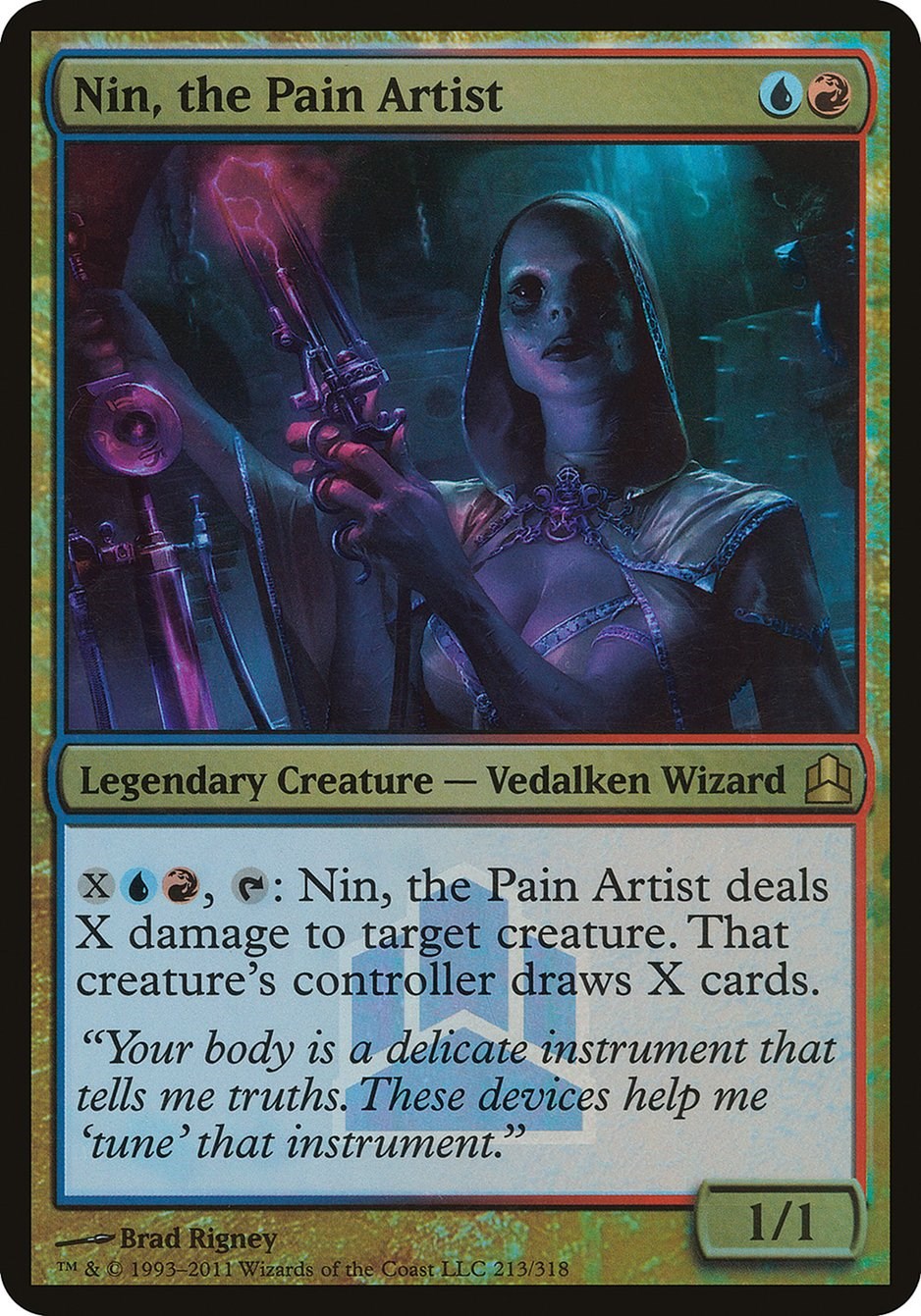Nin, the Pain Artist (Commander Launch Promo) - Oversize Cards - Magic ...