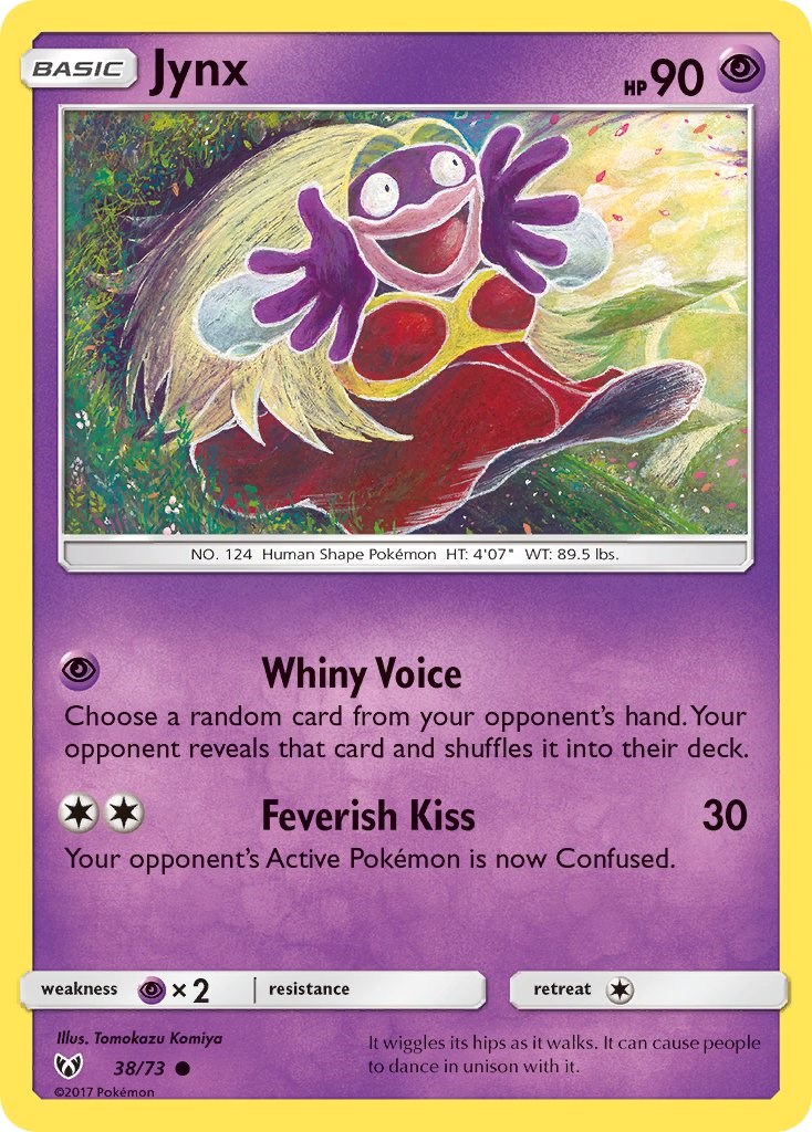 Jynx - Shining Legends - Pokemon