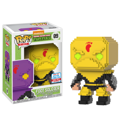 Teenage Mutant Ninja Turtles: Foot Soldier (Yellow) (8-Bit) (Limited ...