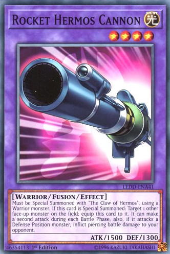 Rocket Hermos Cannon - Legendary Dragon Decks - YuGiOh