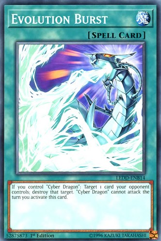 Evolution Burst - Legendary Dragon Decks - YuGiOh
