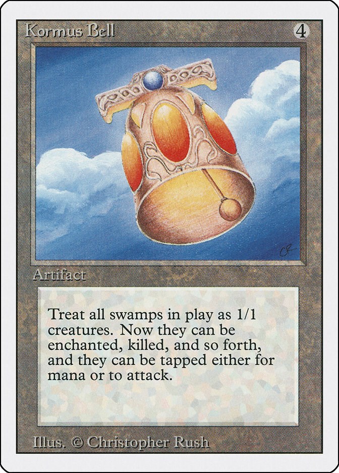 Kormus Bell - Revised Edition - Magic: The Gathering