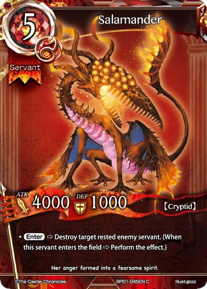 Salamander - The Magic Battle Begins - The Caster Chronicles