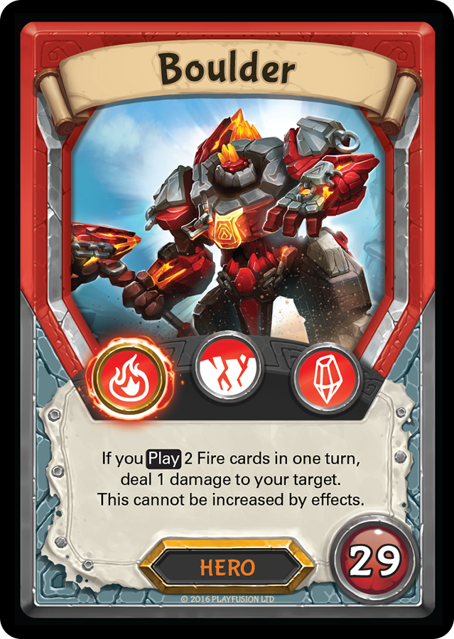 Boulder (Claimed) - Awakening - Lightseekers TCG