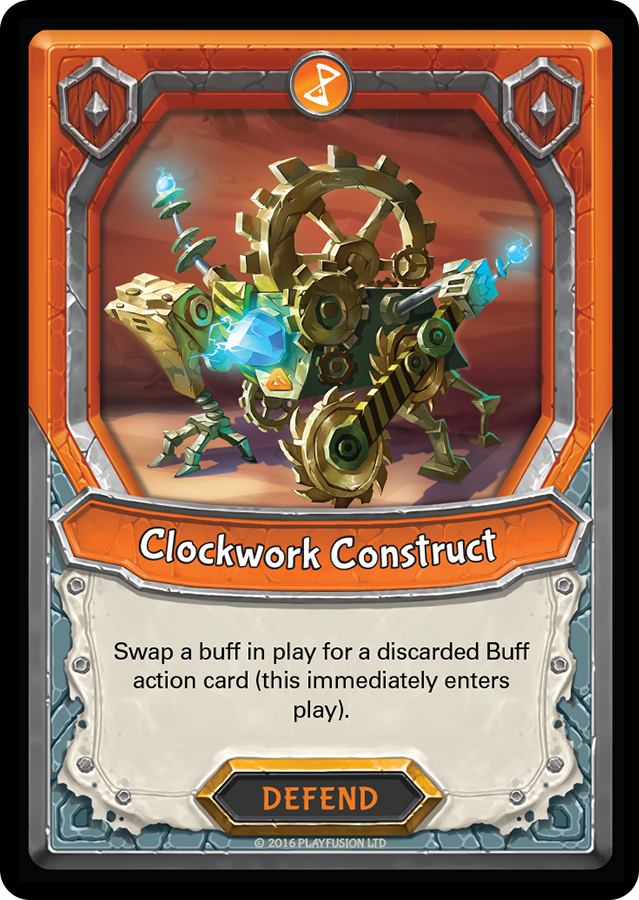 Clockwork Construct (Unclaimed) - Awakening - Lightseekers TCG
