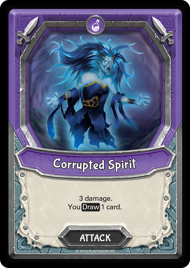 Corrupted Spirit (Unclaimed) - Awakening - Lightseekers TCG