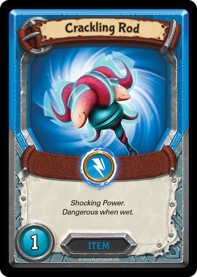 Crackling Rod (Claimed) - Awakening - Lightseekers TCG