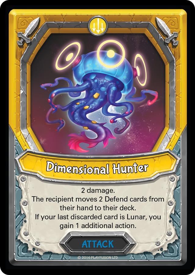 Dimensional Hunter (Claimed) - Awakening - Lightseekers TCG
