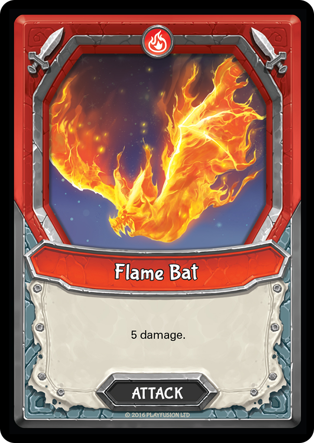 Flame Bat (Claimed) - Awakening - Lightseekers TCG