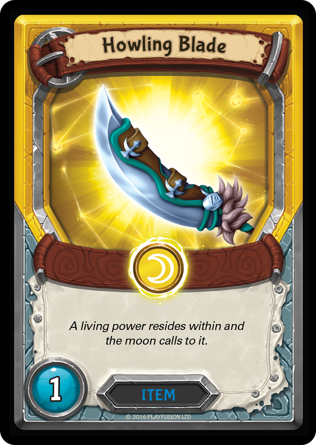 Howling Blade (Unclaimed) - Awakening - Lightseekers TCG