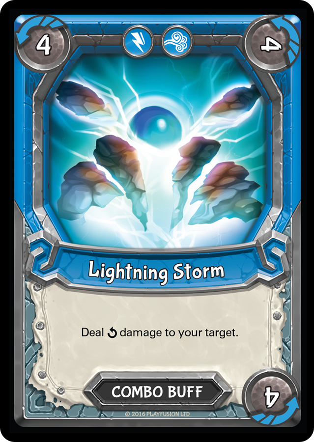 Lightning Storm (Claimed) - Awakening - Lightseekers TCG