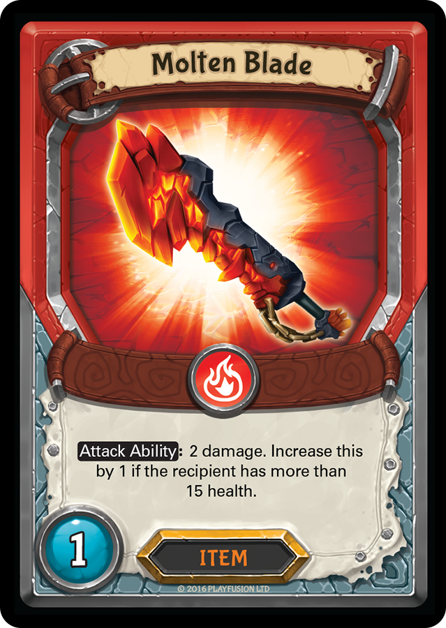 Molten Blade (Unclaimed) - Awakening - Lightseekers TCG