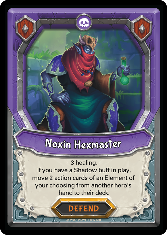 Noxin Hexmaster (Claimed) - Awakening - Lightseekers TCG